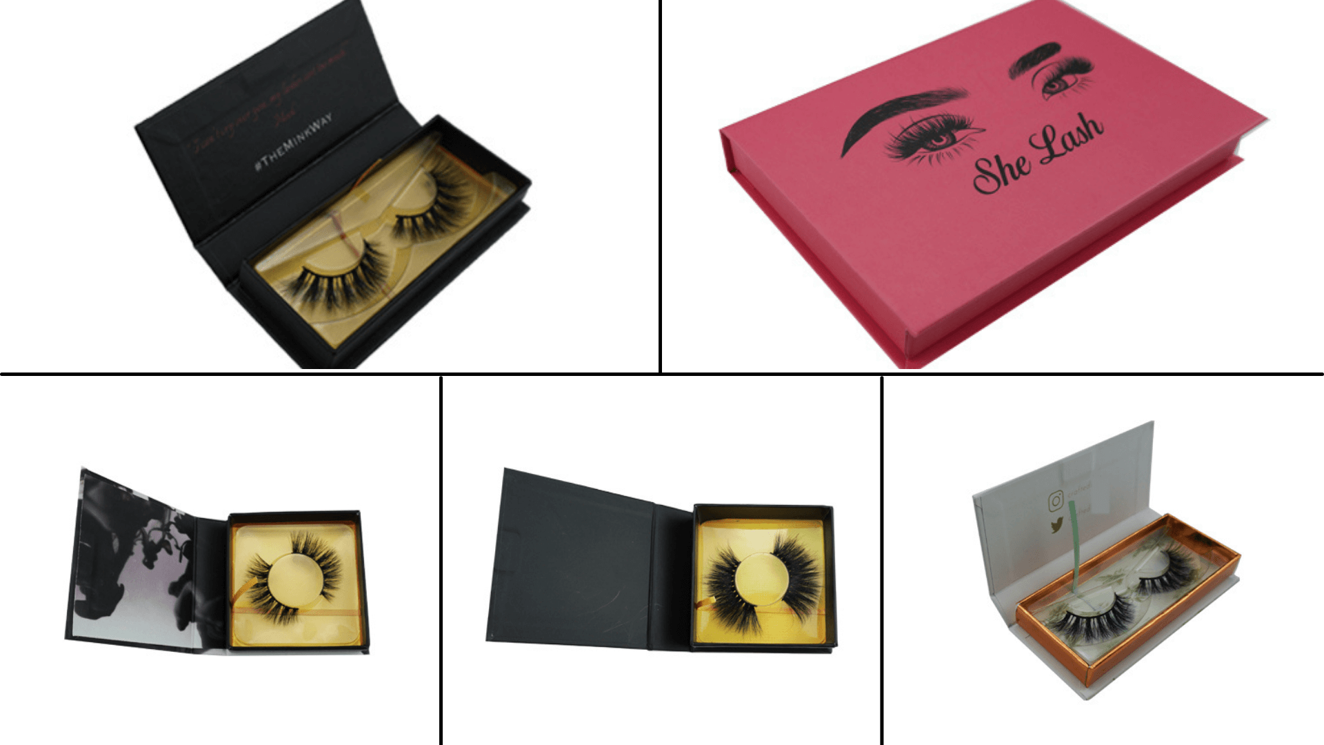 How can I create a professional eyelash packaging - LeHe Beauty